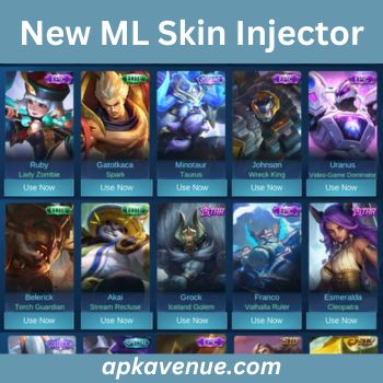 New ML Skin Injector APK v19.3 Download 2024 Latest for Android